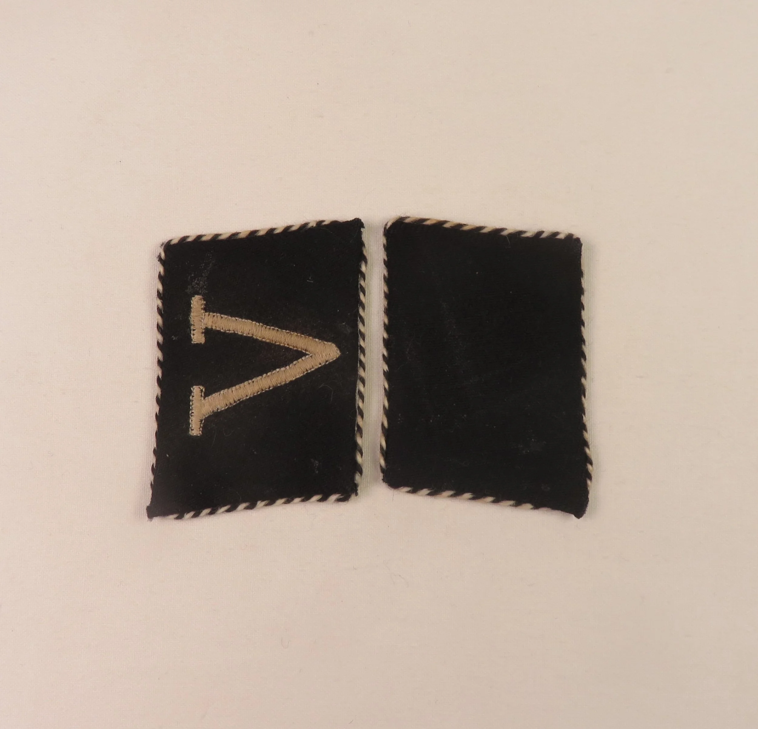 Germany. Early Allgemeine SS Unit Collar Tabs — WW2 Collectors World