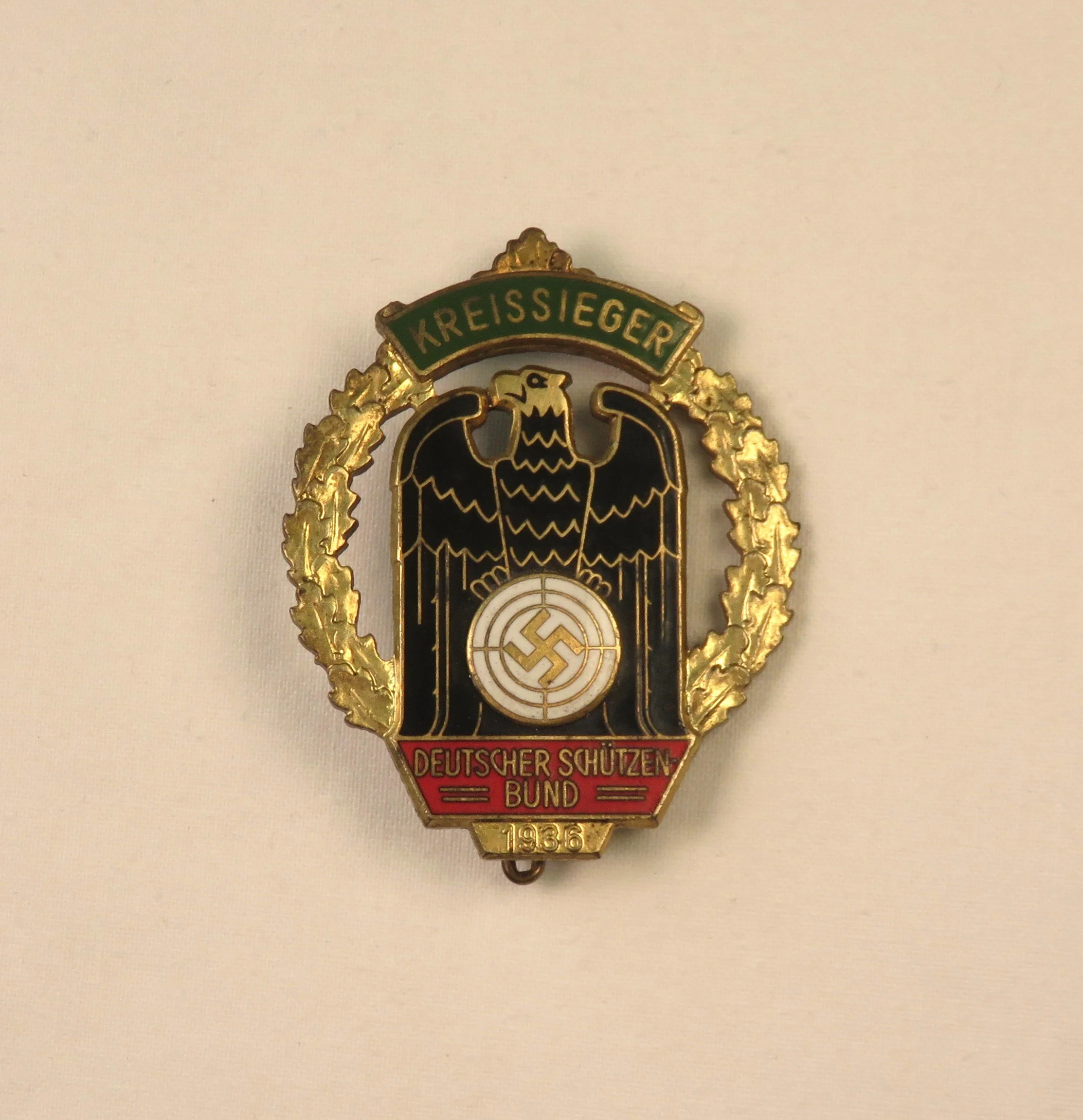 Germany. Early Shooting Winners Badge, 1936 — WW2 Collectors World