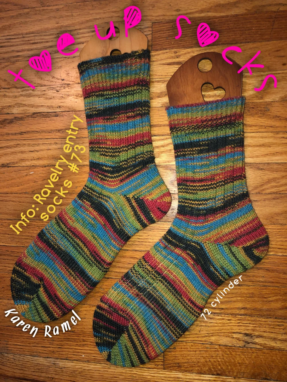 Socks - Toe Up — CSM Love