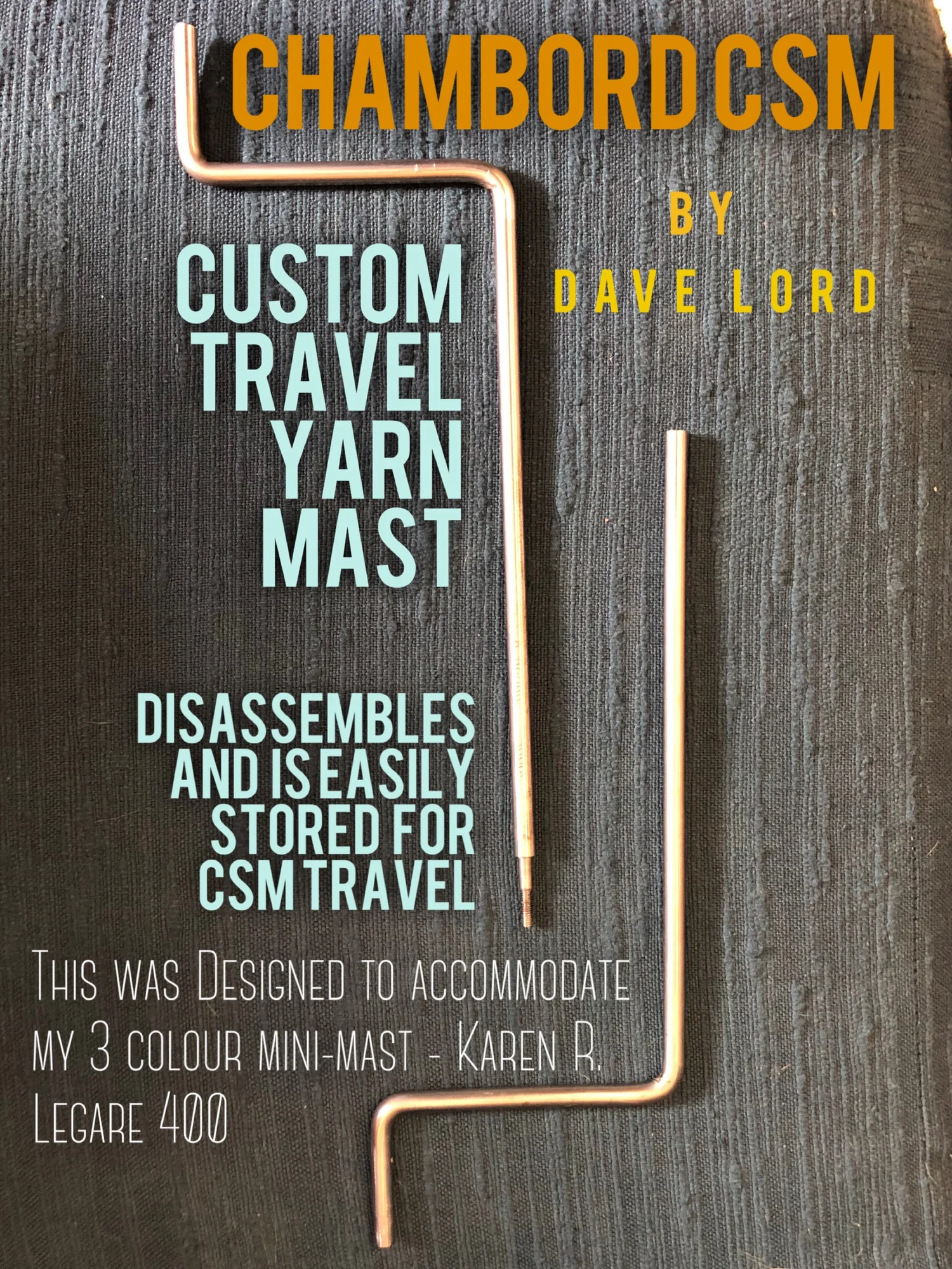 2019 July 8 - DIY Yarn Mast — CSM Love