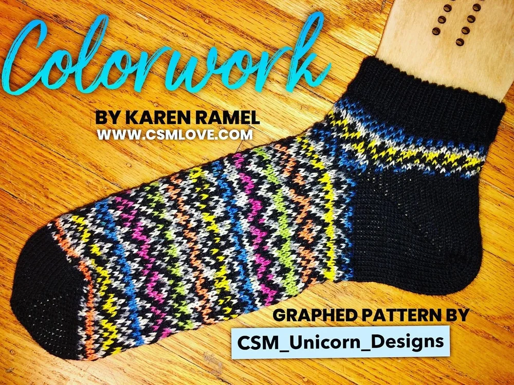 2021 Jun 9 - First Mini-Mast Project (Colorwork) — CSM Love