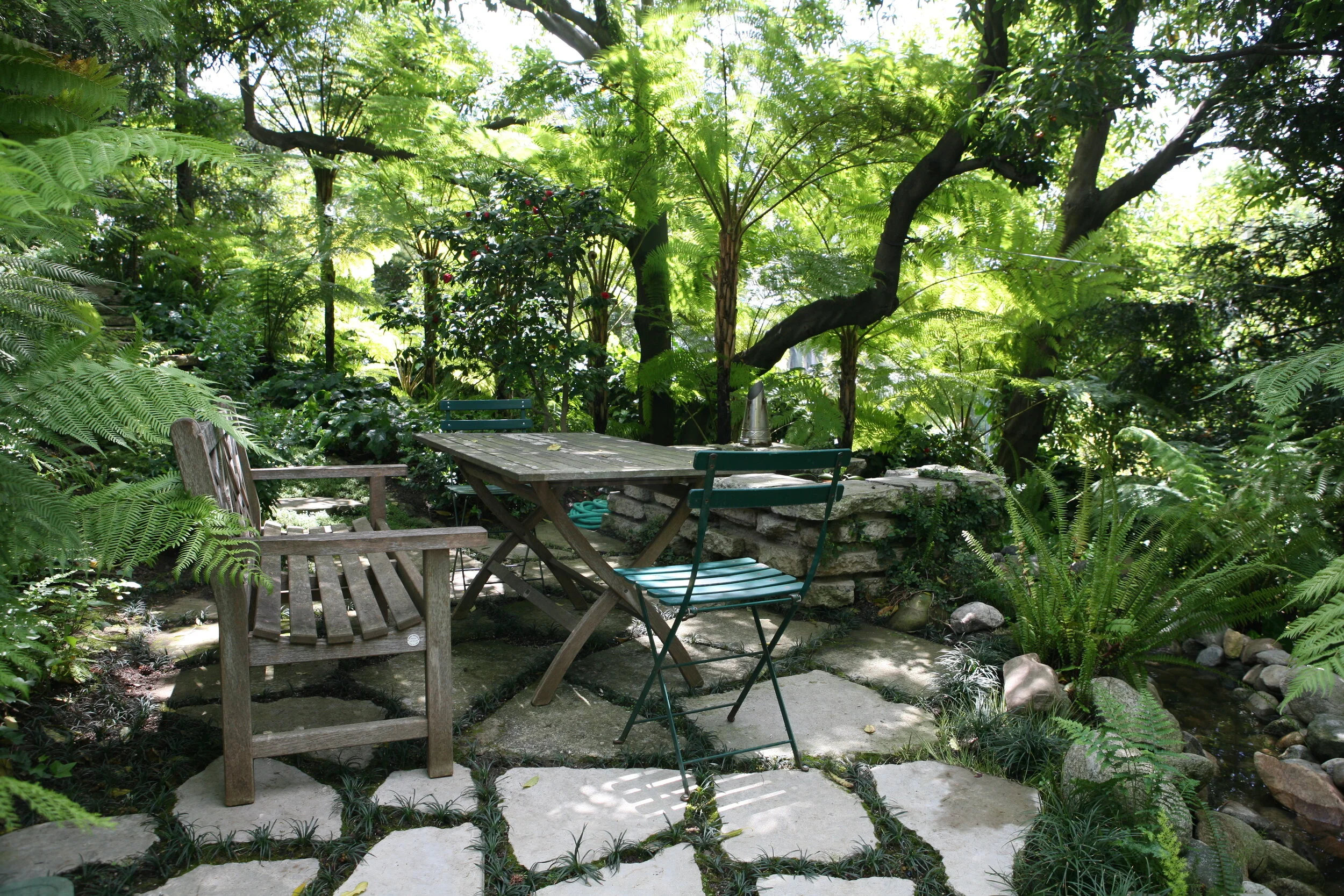 Beverly Hills Georgian Colonial Landscaping — New View Landscape