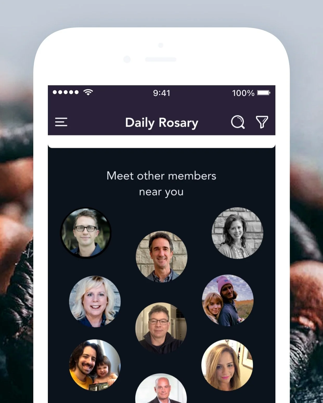 App Landing Page — Holy Family School of Faith