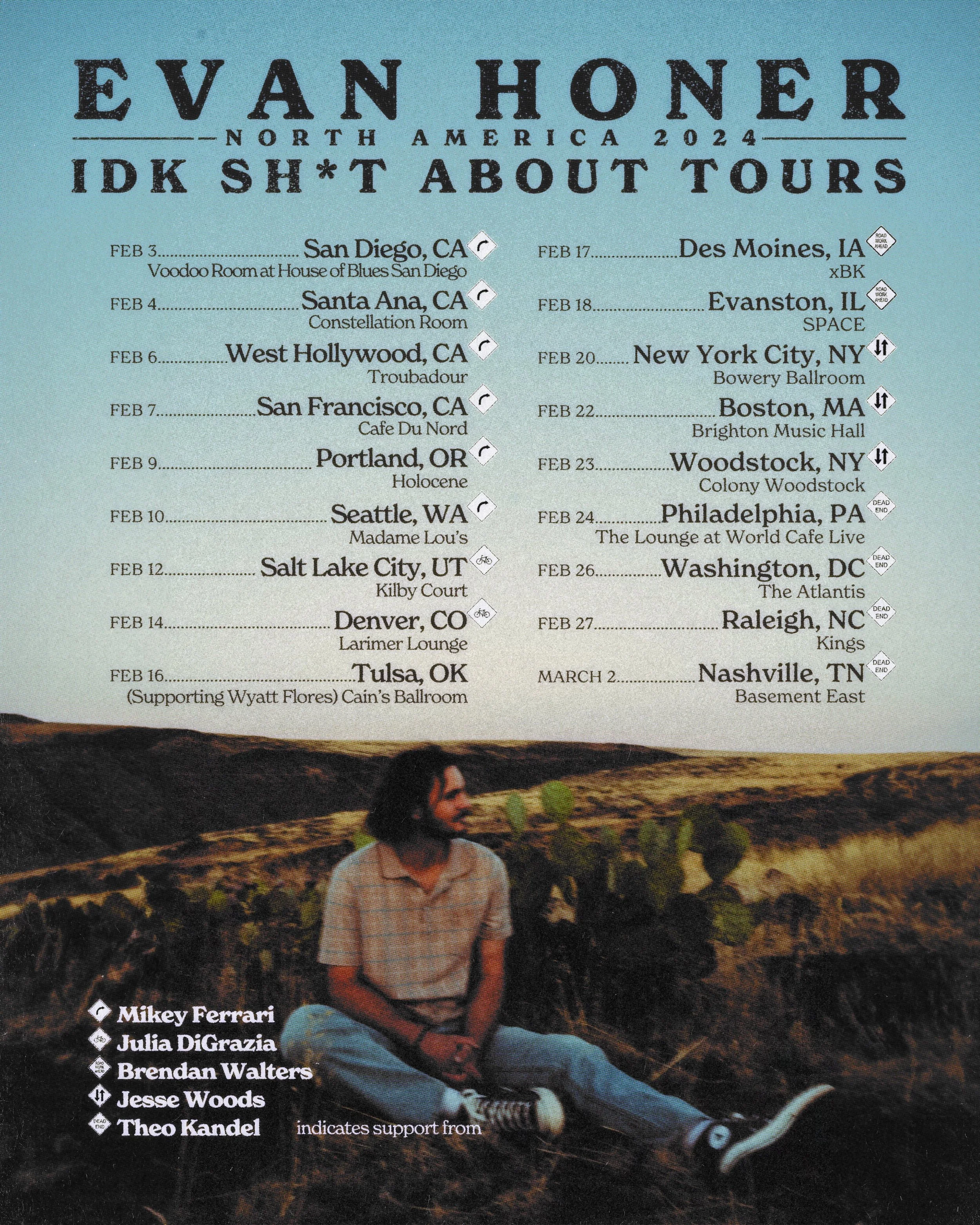 TOUR — Theo Kandel Music