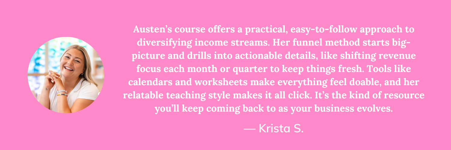 The Influencer Income Accelerator Digital Course — Austen Tosone