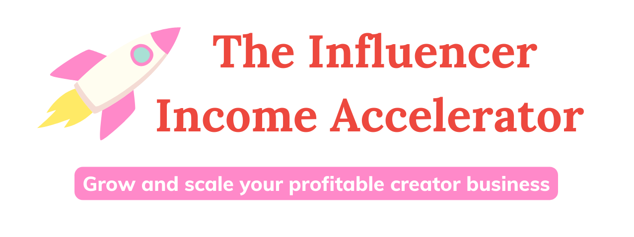 The Influencer Income Accelerator — Austen Tosone