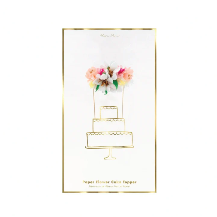Flower Bouquet cake topper - Meri Meri party | Inspiration Tales