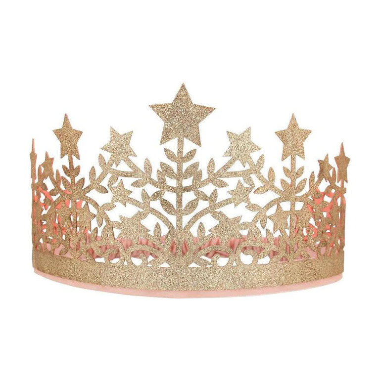 Glitter Fabric Star Crown - Meri Meri | Inspiration Tales