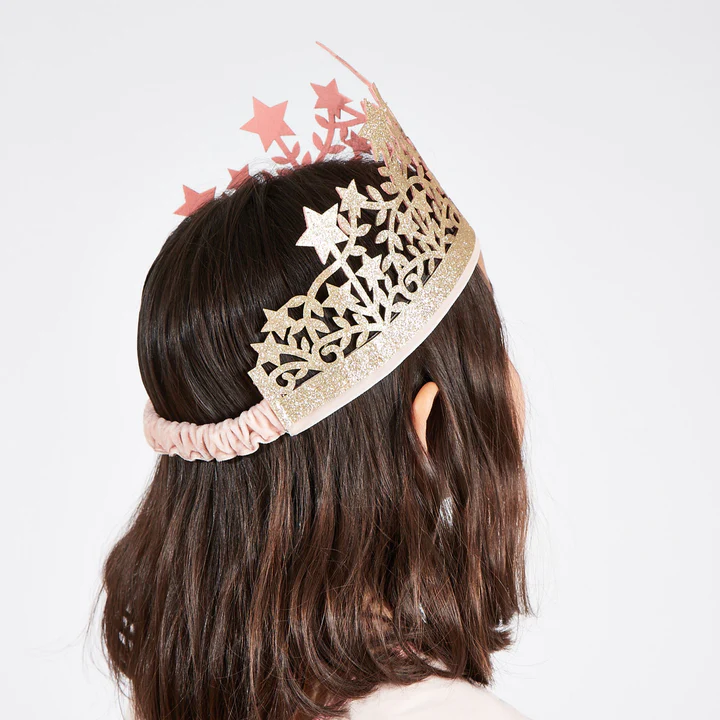 Glitter Fabric Star Crown - Meri Meri | Inspiration Tales