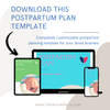 Download the Postpartum Plan Template | The Doula Darcy