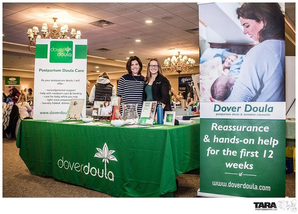 Tips for doulas having a table at a baby fair