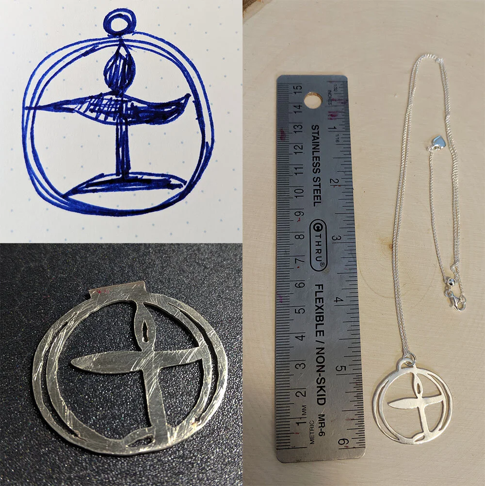 Flaming Chalice Jewelry