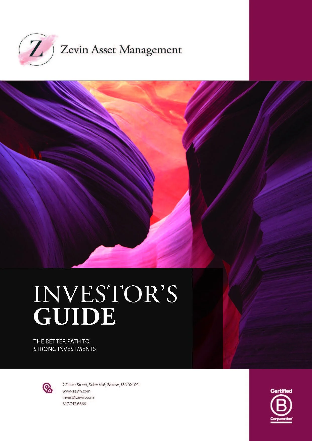 Investor's Guide — Zevin Asset Management
