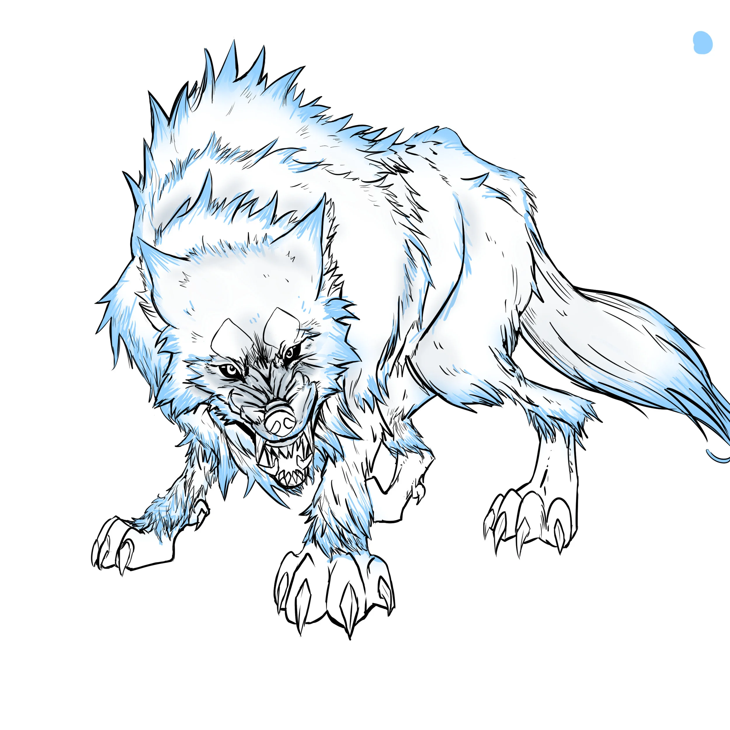 The Ice-Bristle Wolf: From idea to creation — Aaron Oster