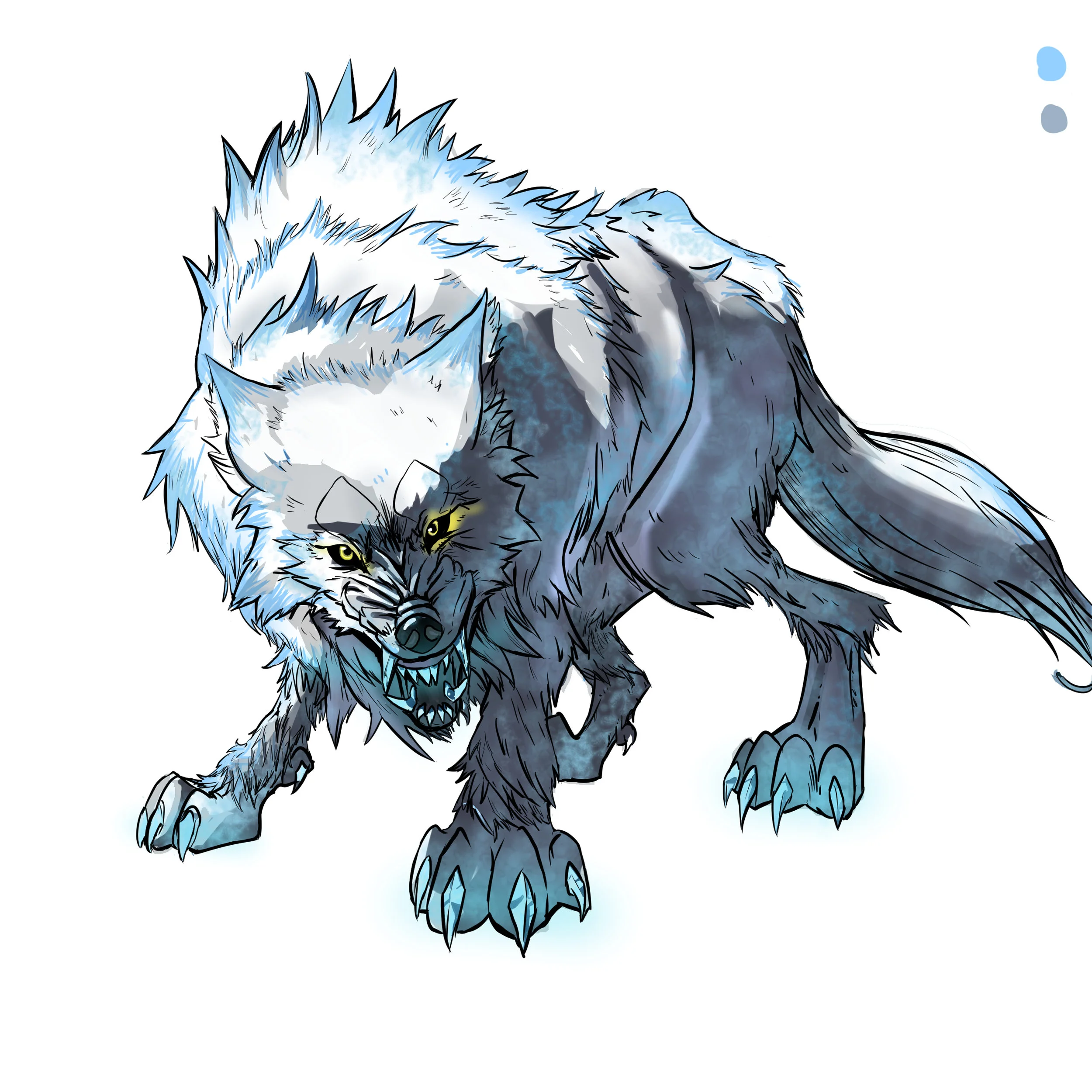The Ice-Bristle Wolf: From idea to creation — Aaron Oster