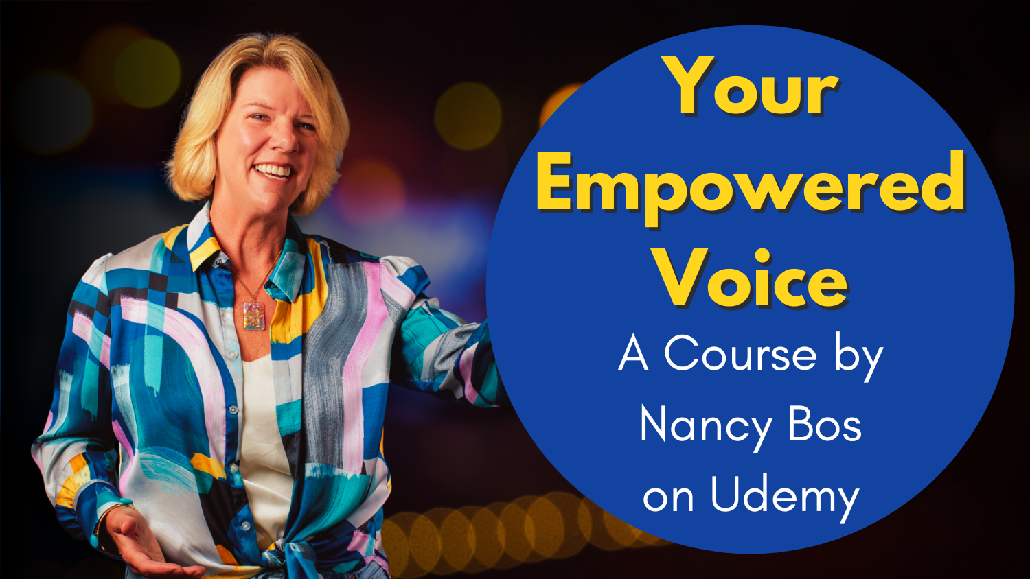 Voice Courses | Nancy Bos — Nancy Bos - Voice Professional