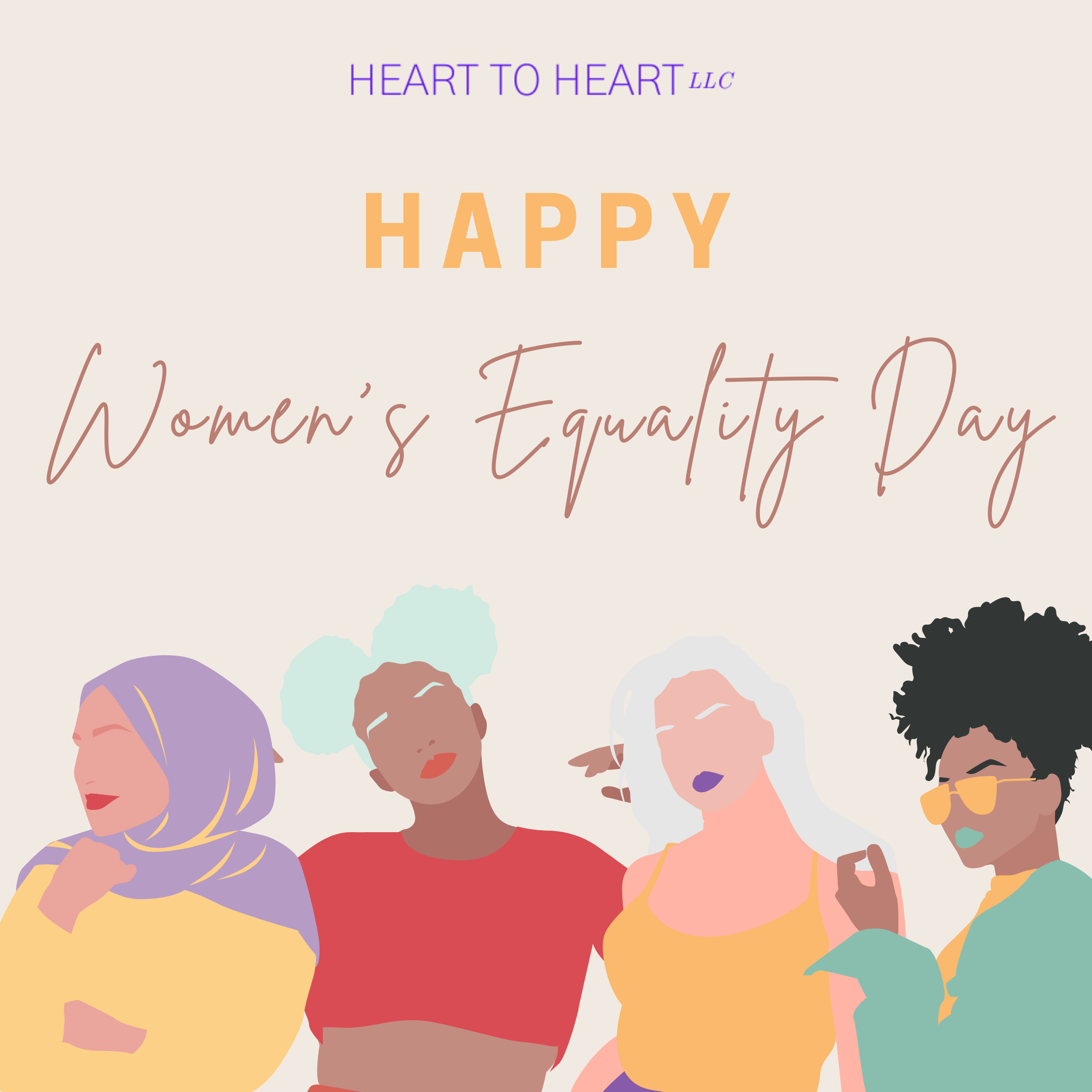 Celebrating Women's Equality Day! — HEART TO HEART LLC