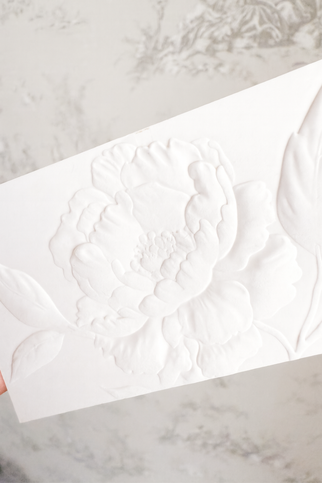 Custom Sculpted Embossed Business cards — LETTERING BY GRG
