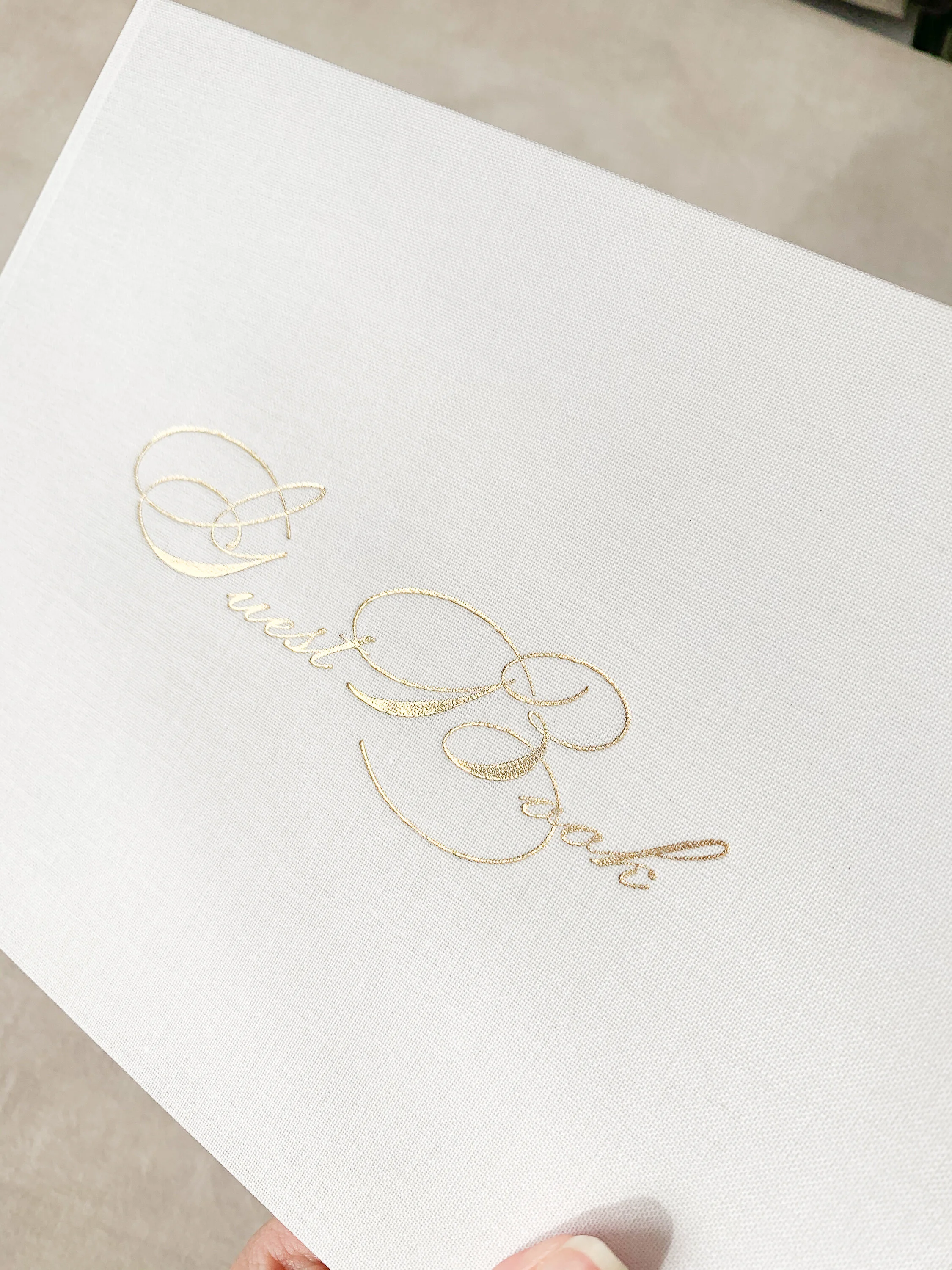 Shop Luxury Guest Books Online | Lettering By GRG