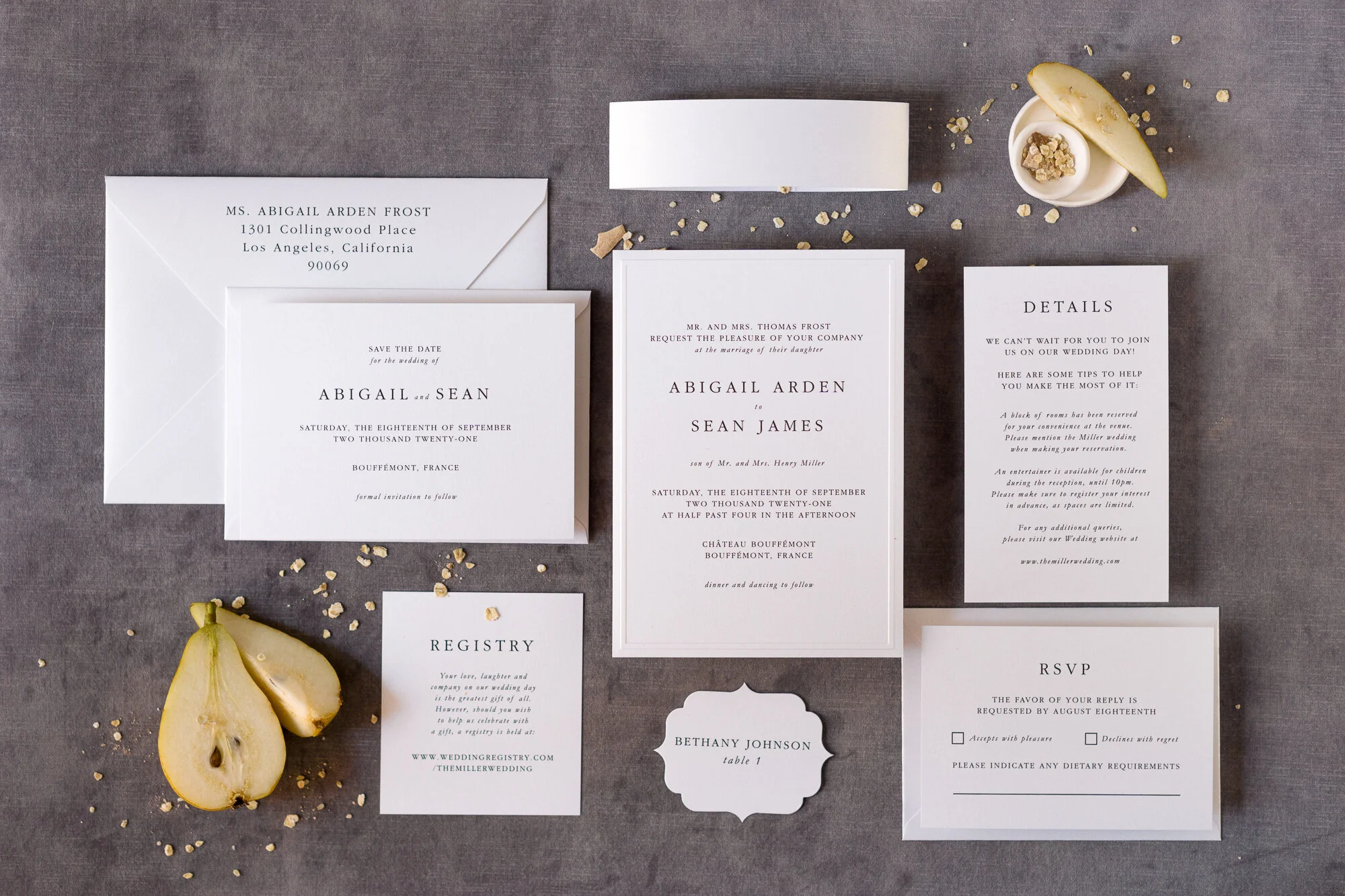 Semi-Custom Suites | Lettering By GRG