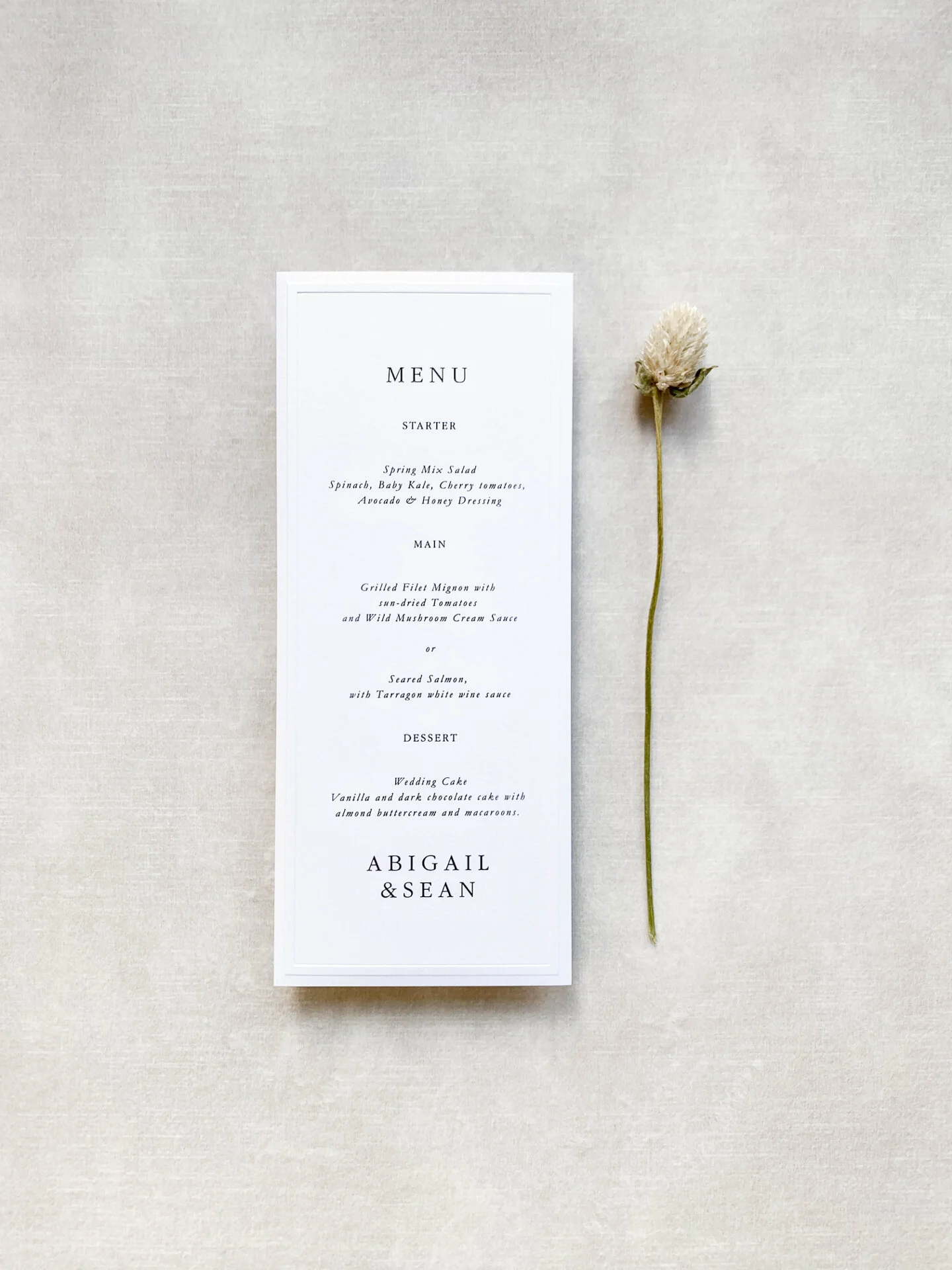 Sample Set - Abigail Suite — LETTERING BY GRG