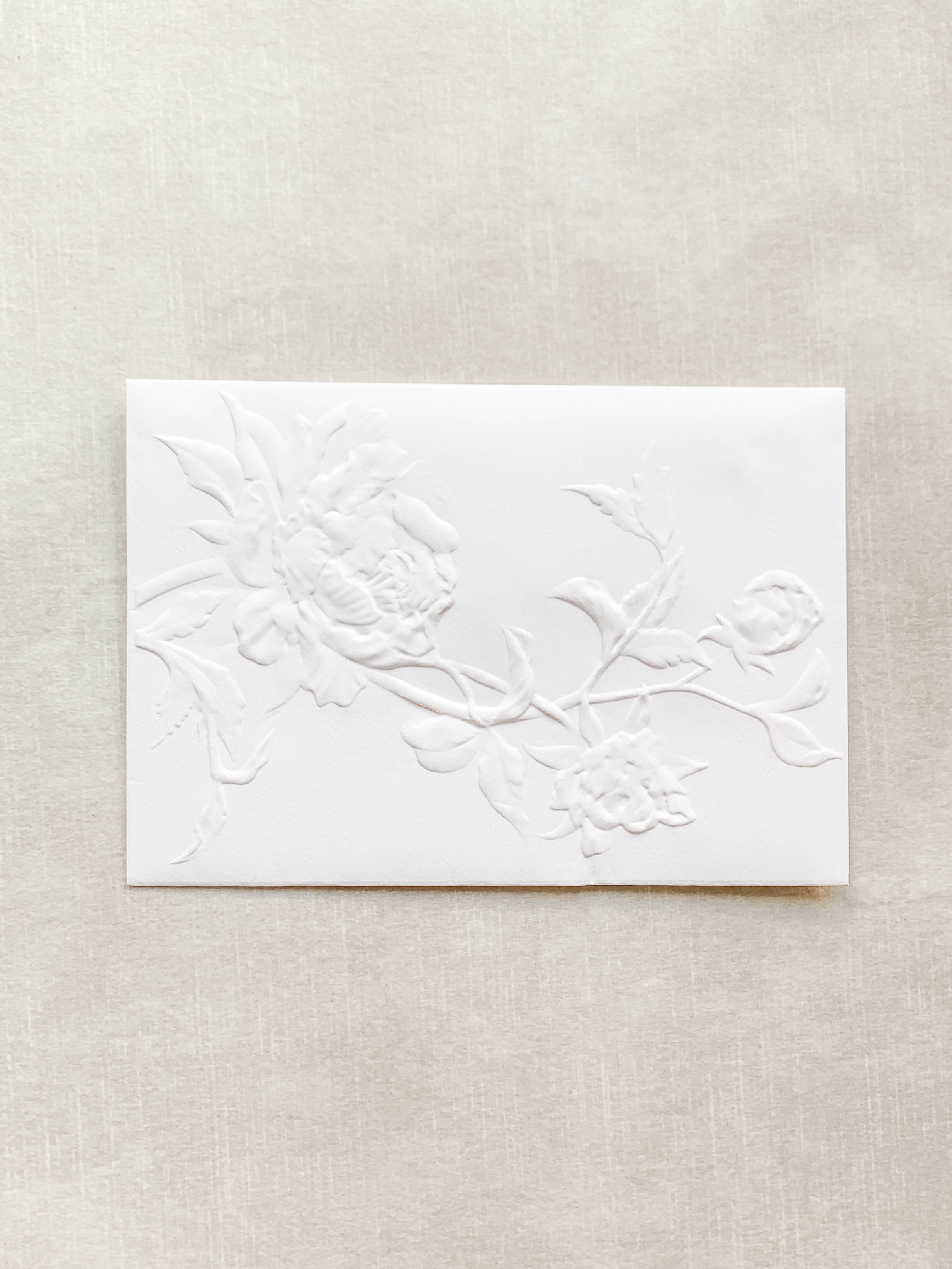 Luxury embossed upgrade — LETTERING BY GRG