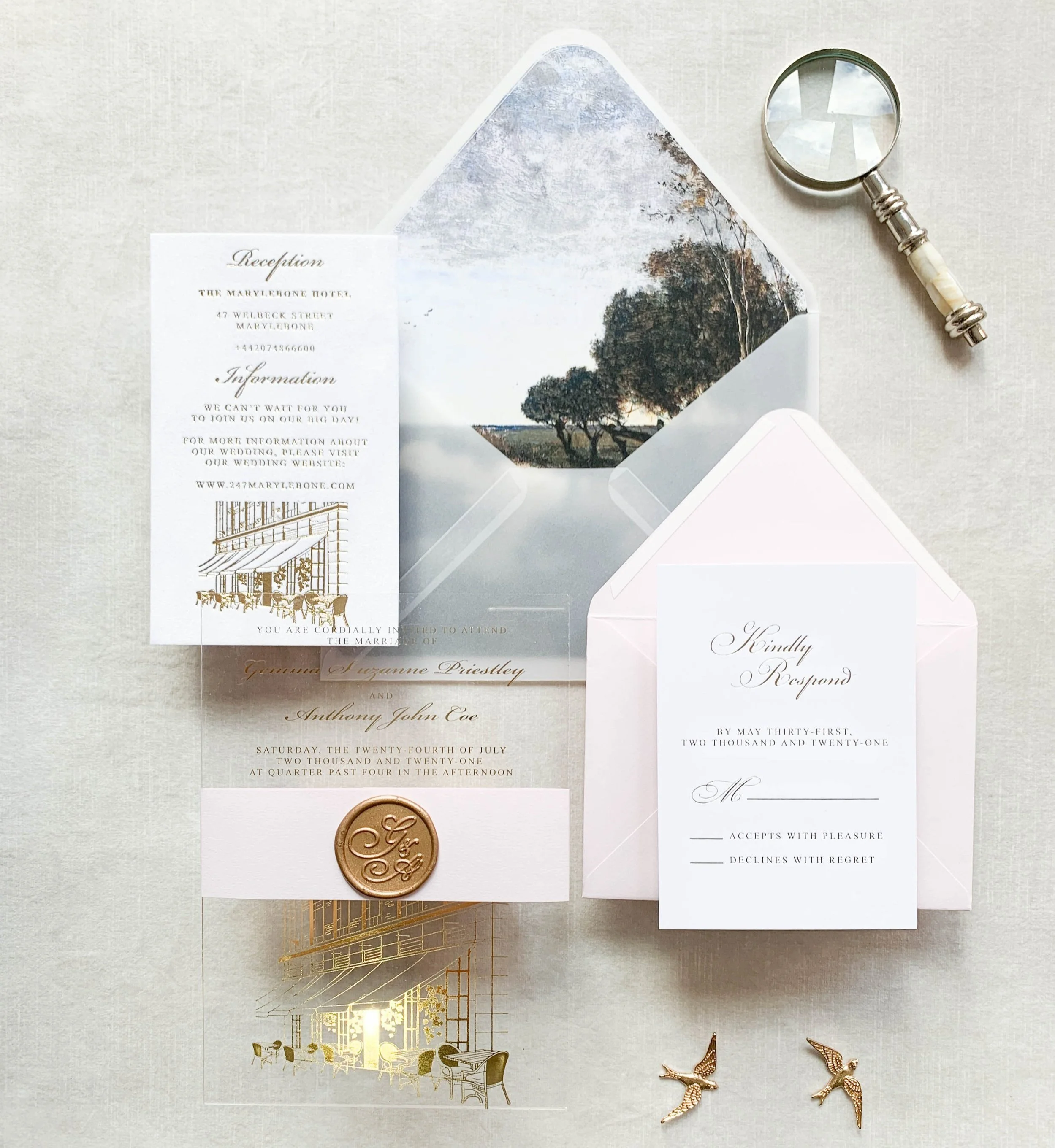 How to set your wedding invitations apart? — LETTERING BY GRG