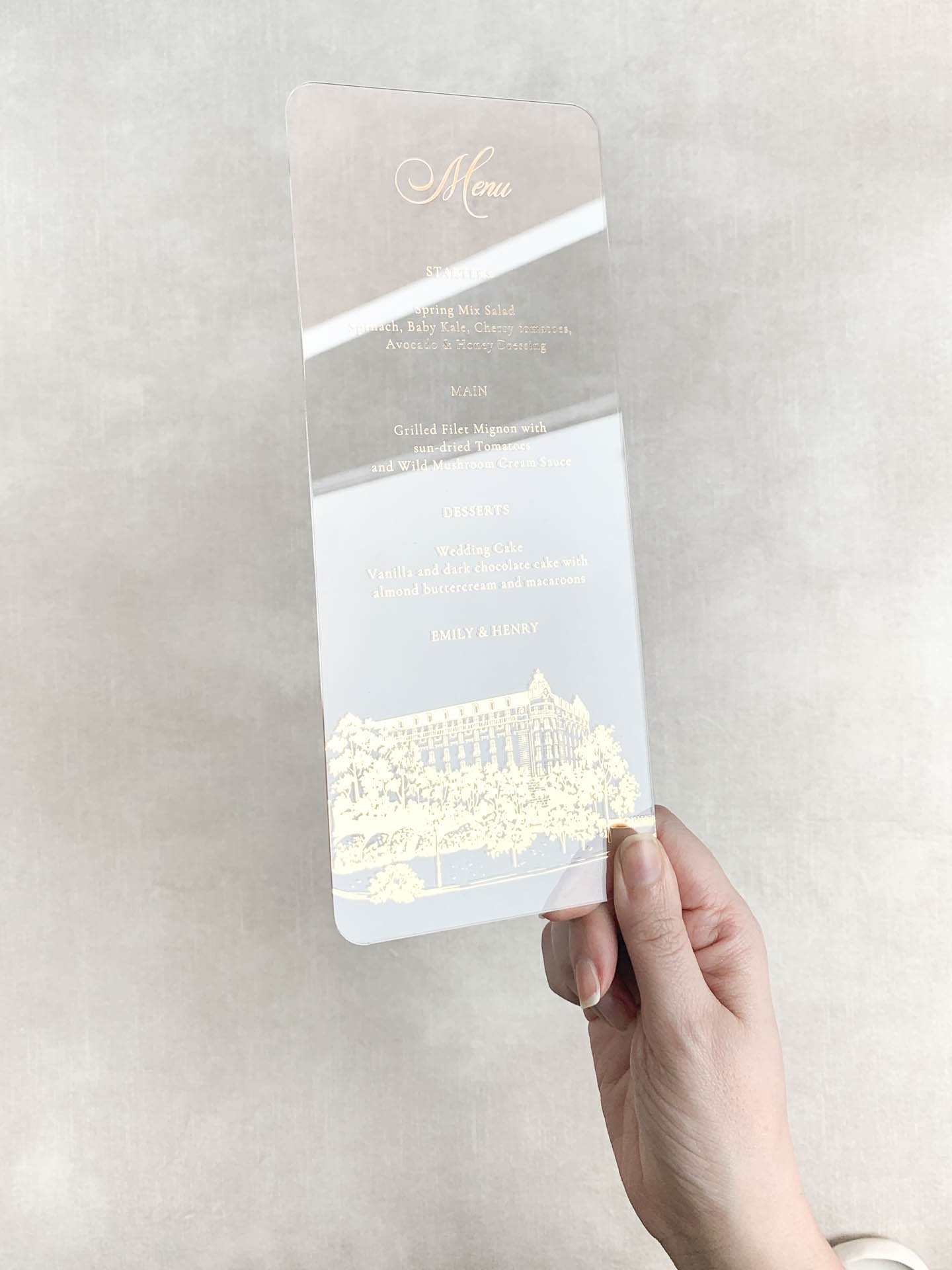 Large Enclosure Card (Emily) — LETTERING BY GRG