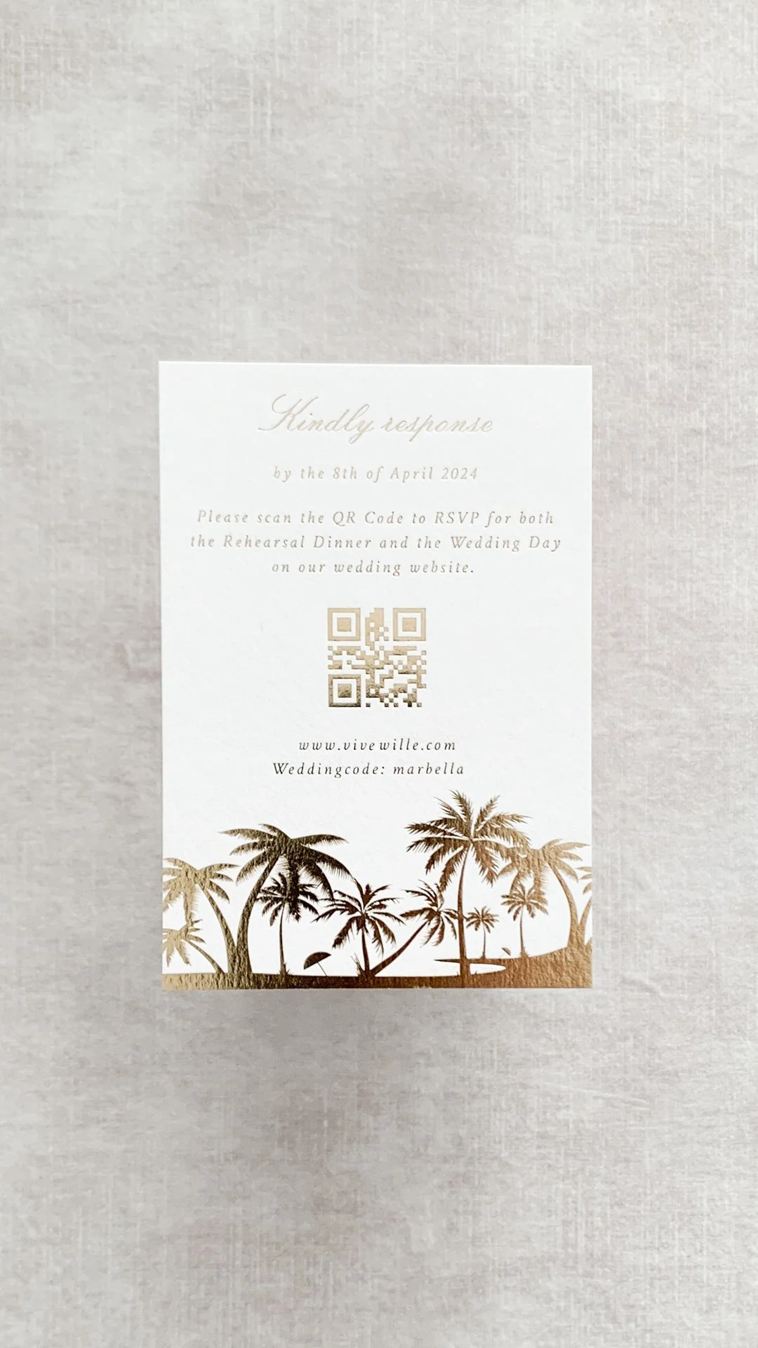 rsvp QR code — LETTERING BY GRG