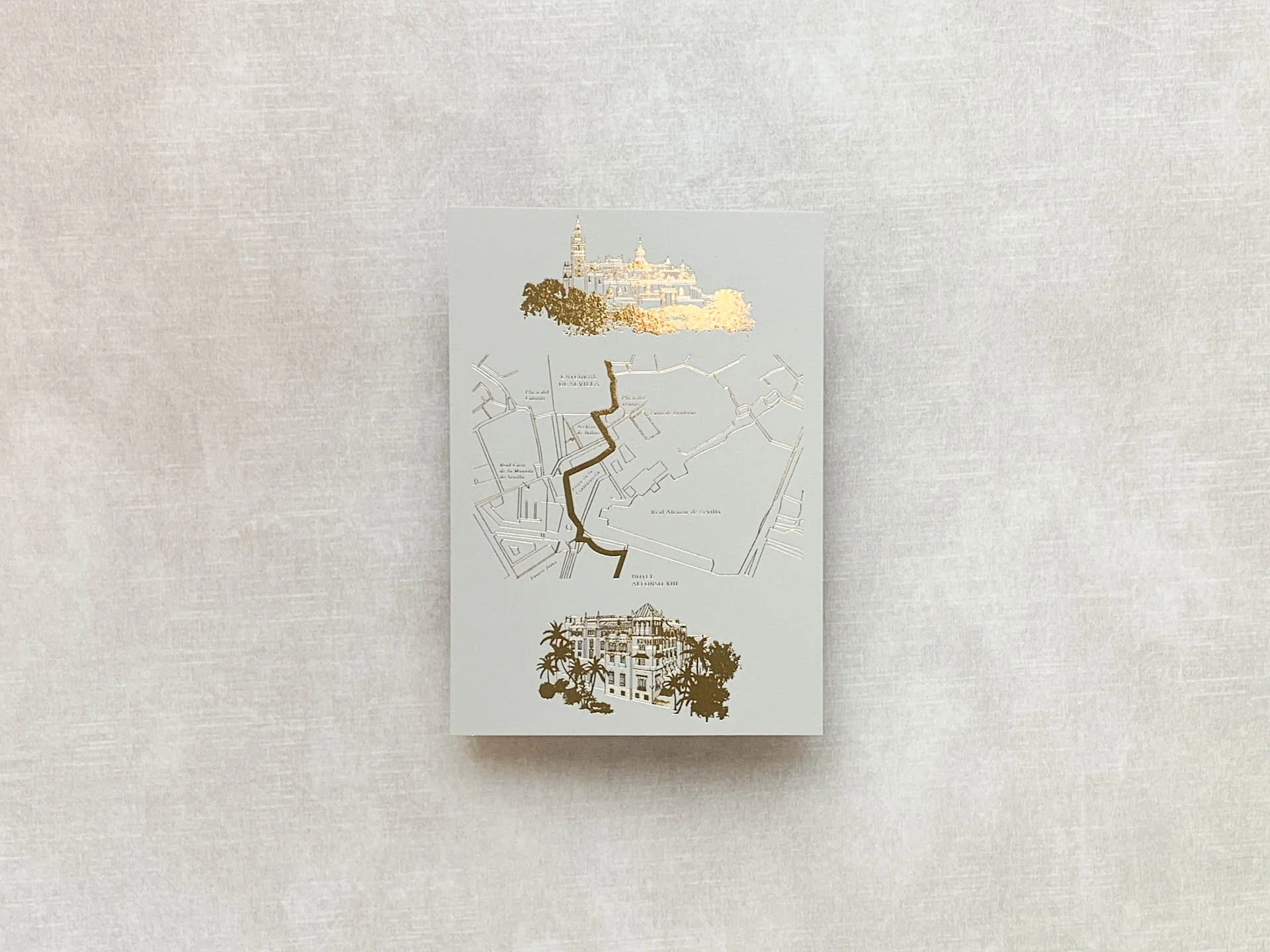 Gold Foil wedding invitations | Lettering By GRG