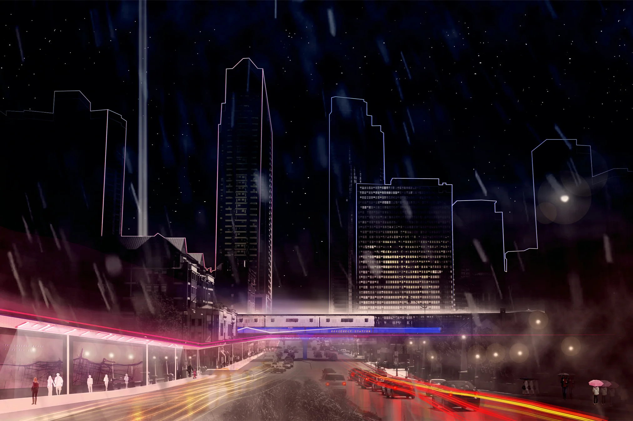 Chicago Lighting Framework Plan — Davis Brody Bond