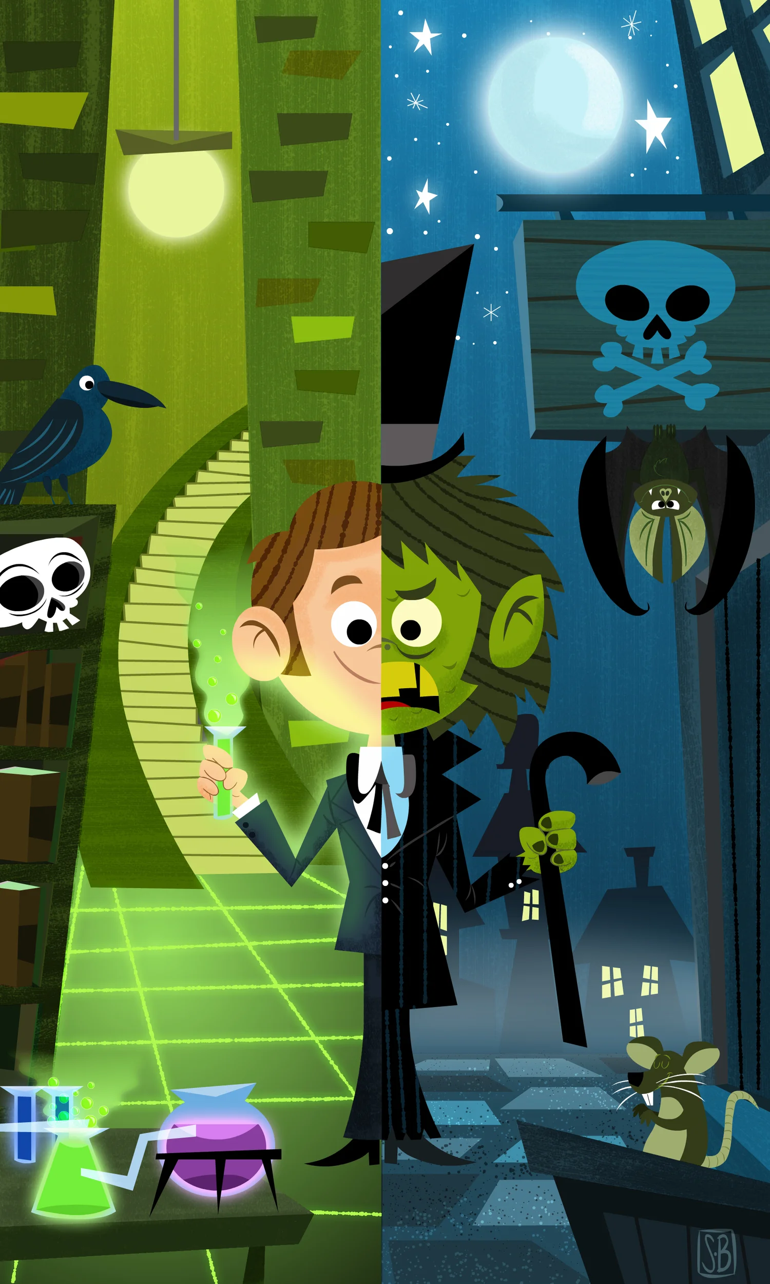 Dr Jekyll And Mr Hyde Illustrations