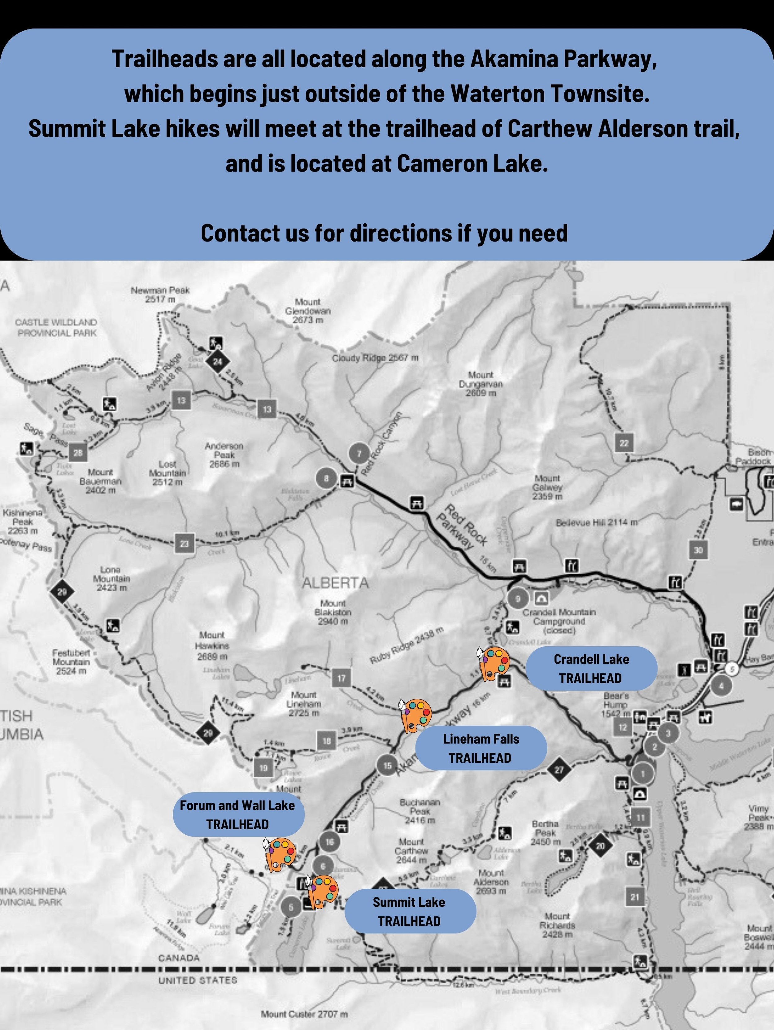 Map — Tamarack Outdoors