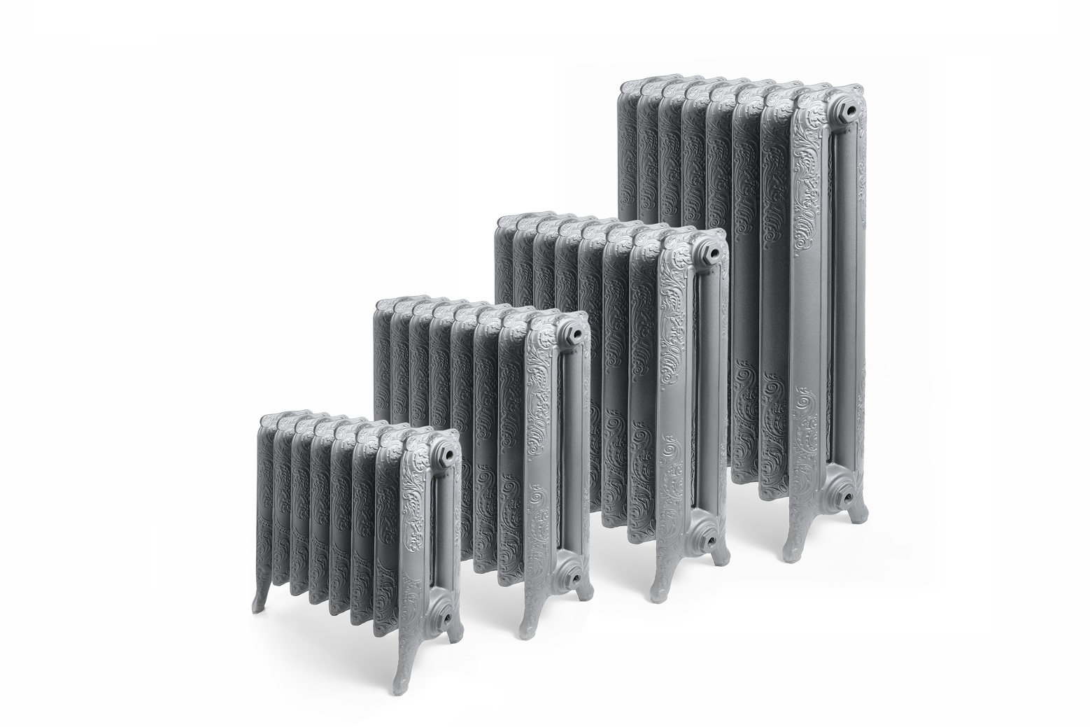 Reproduction - Premium Ornate Rococo Cast Iron Radiators — Vintage Cast ...