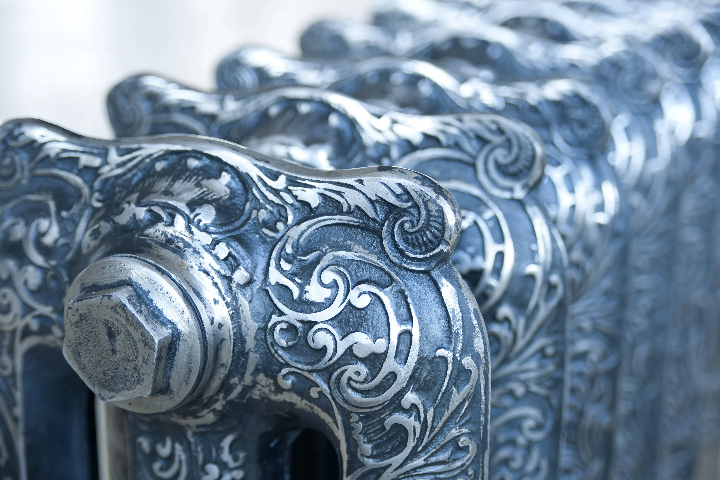 Rococo Two Column Cast Iron Radiators | Elevate Your Heating Style ...