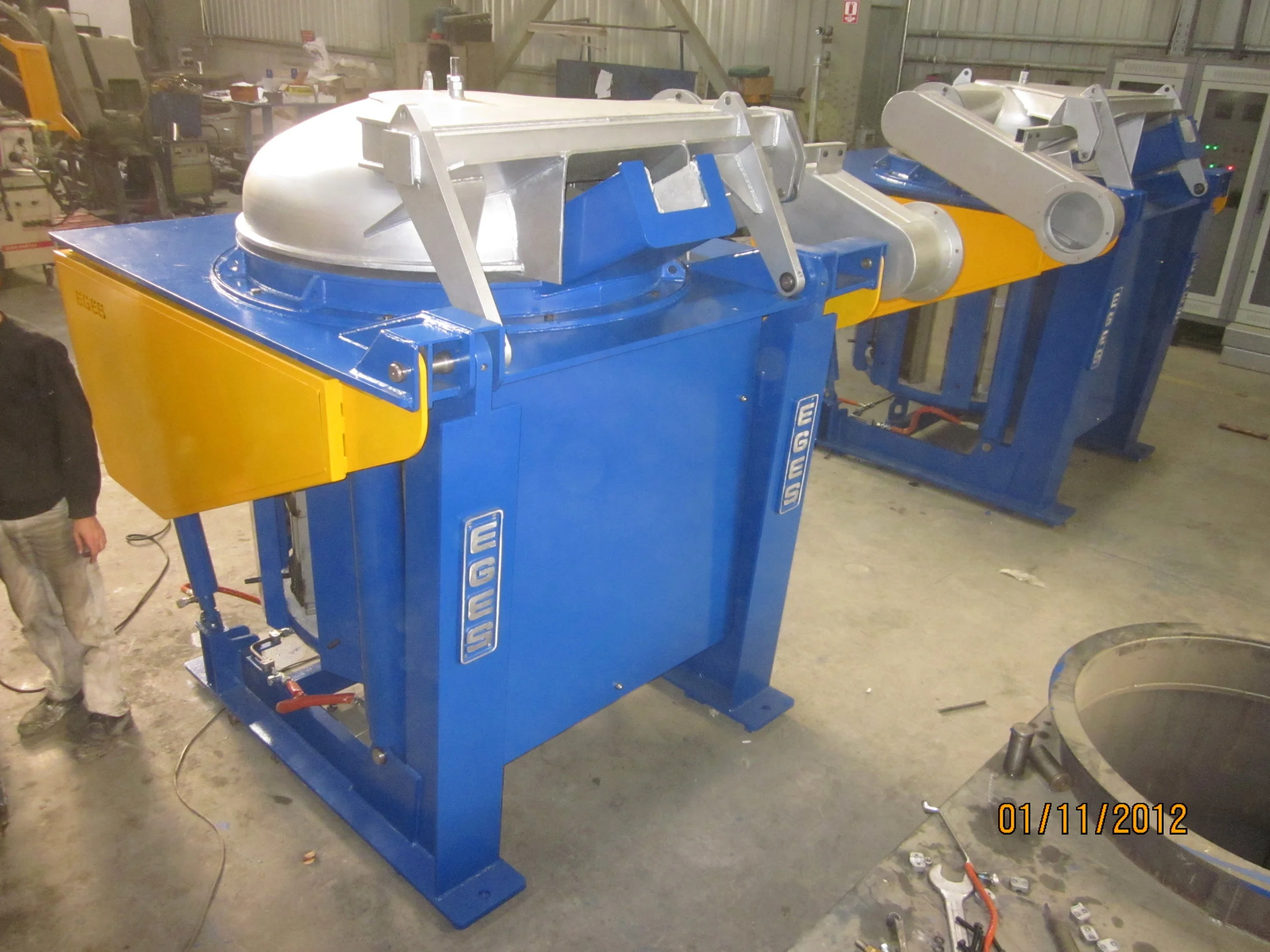 Ocaklar — EGES - Induction Furnaces