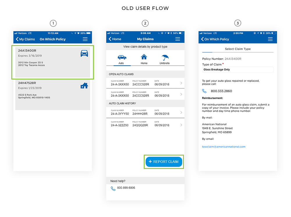 American National Mobile App — Nicole Edens