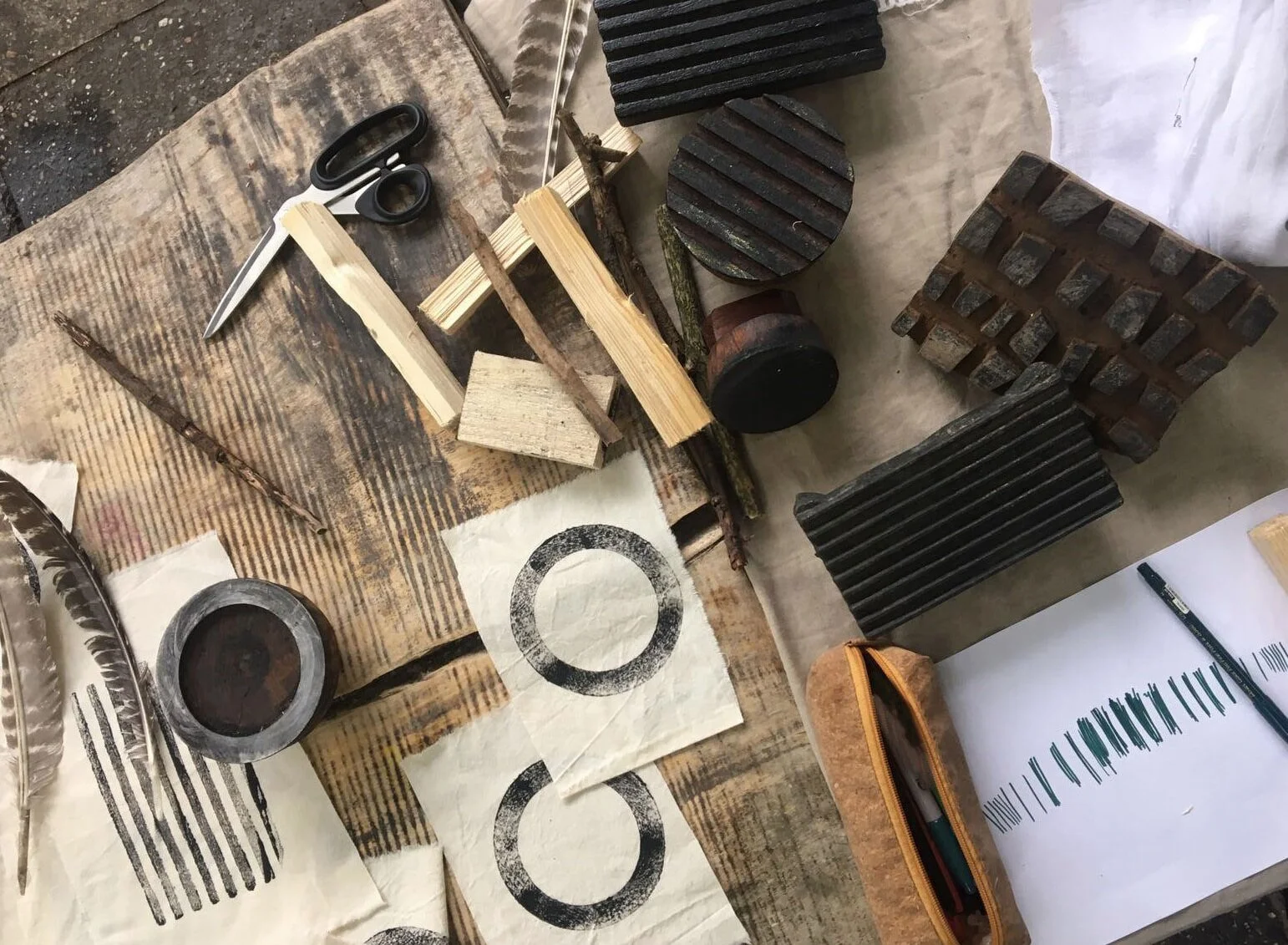Blockprint workshop Amsterdam — Cobo&Co