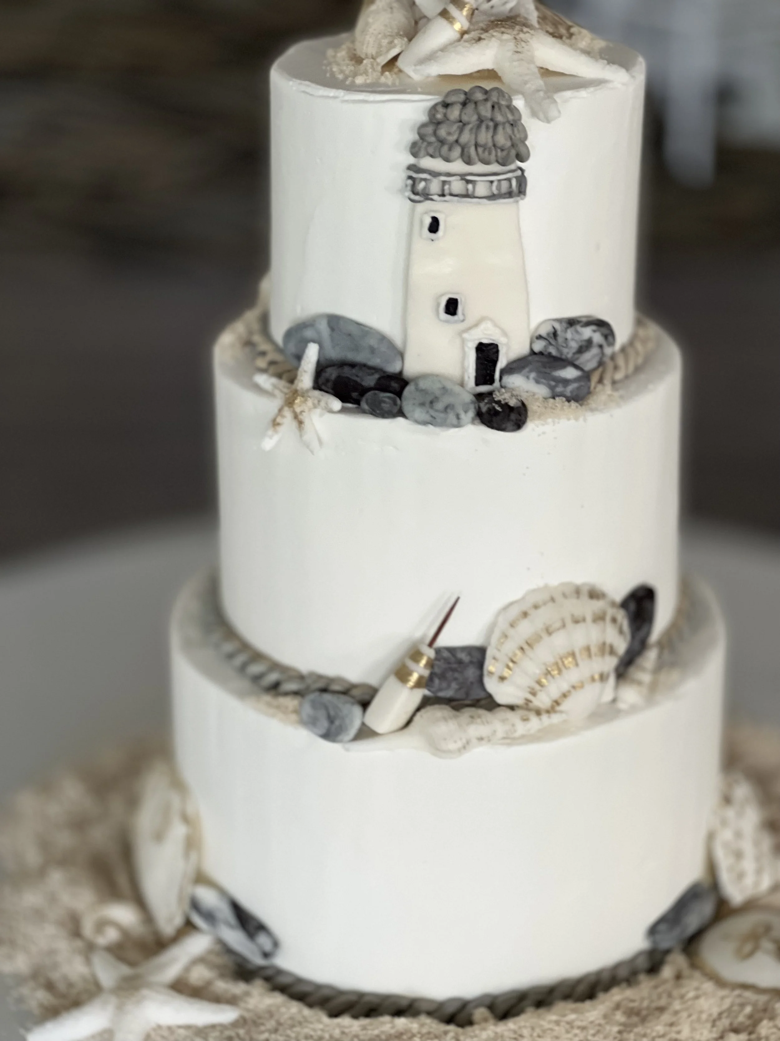 Seashore Themed Cakes — Let Them Eat Cake