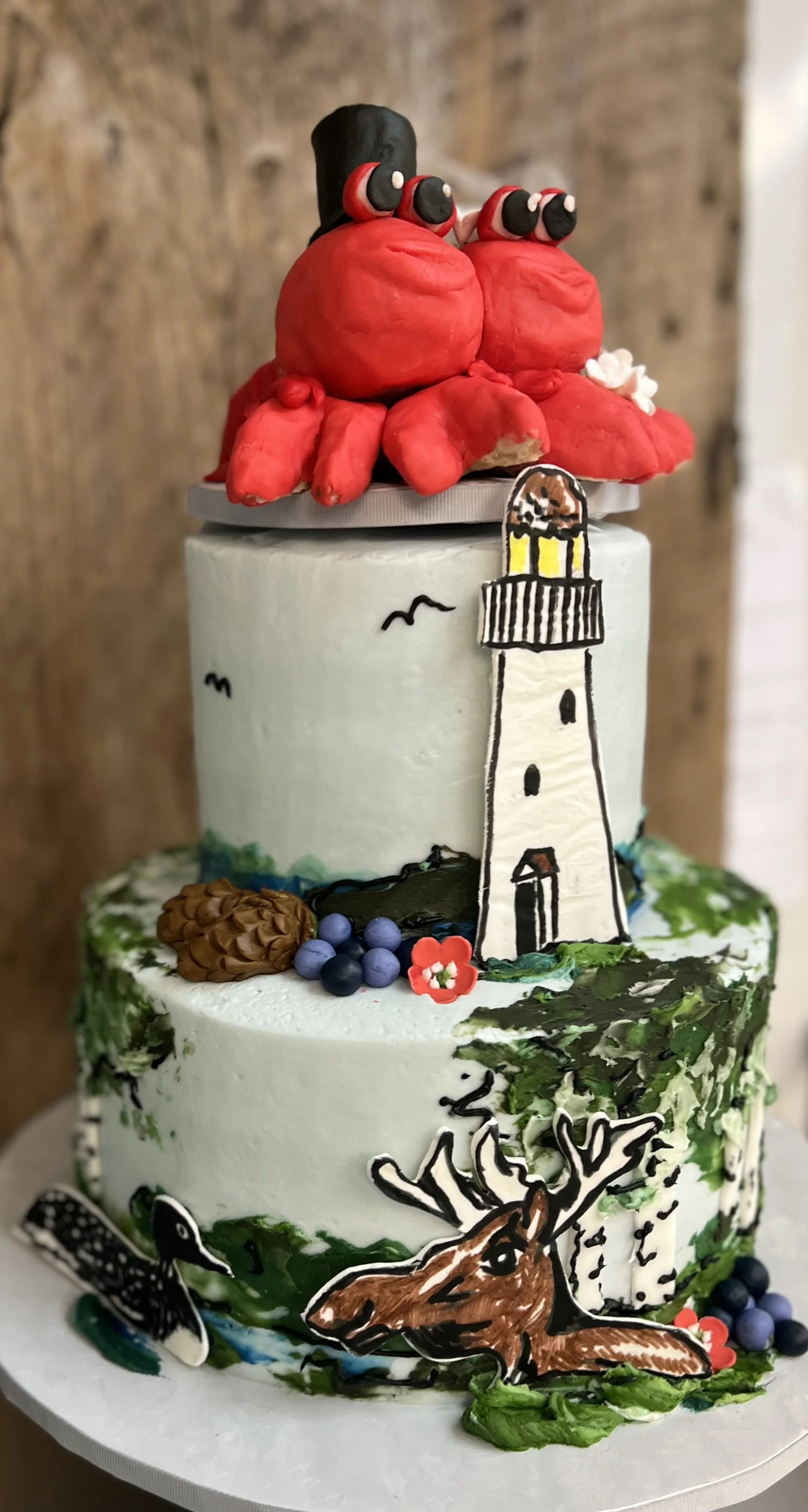 Seashore Themed Cakes — Let Them Eat Cake
