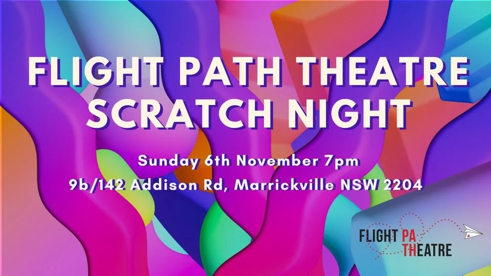 Flight Path Theatre Scratch Night — Flight Path Theatre