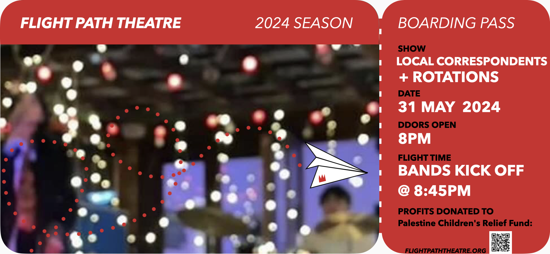 Rotations - supported by Local Correspondents. — Flight Path Theatre