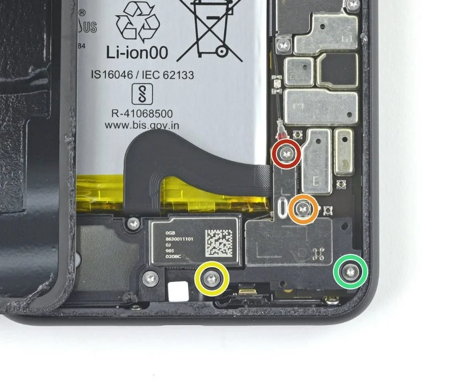 Pixel 4 XL Question Mark in battery [Analysis & Repair] — Wires ...