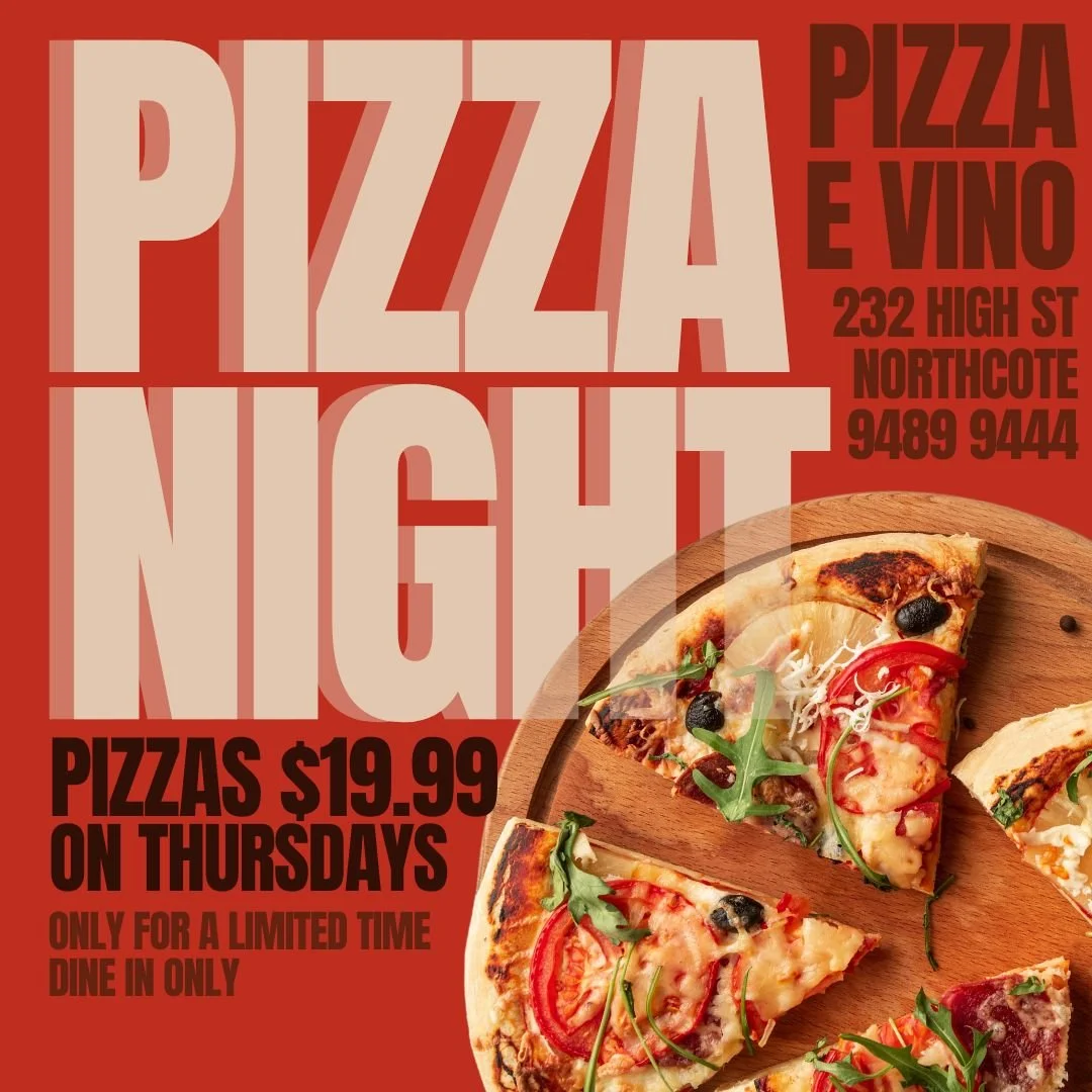Pizza e Vino Northcote