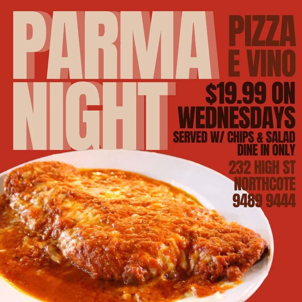 Pizza e Vino Northcote