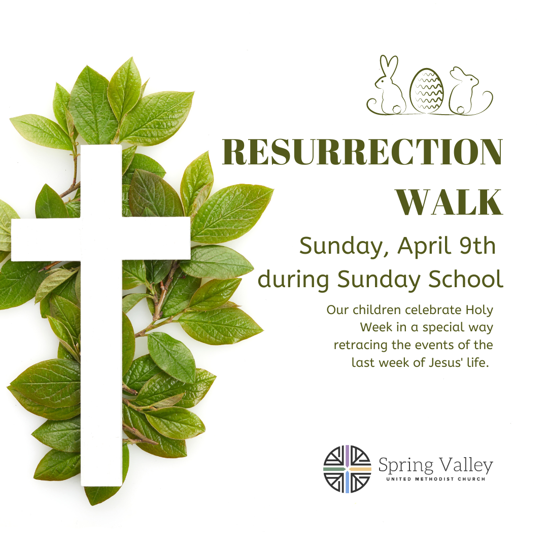 Resurrection Walk - New Date — Spring Valley United Methodist Church