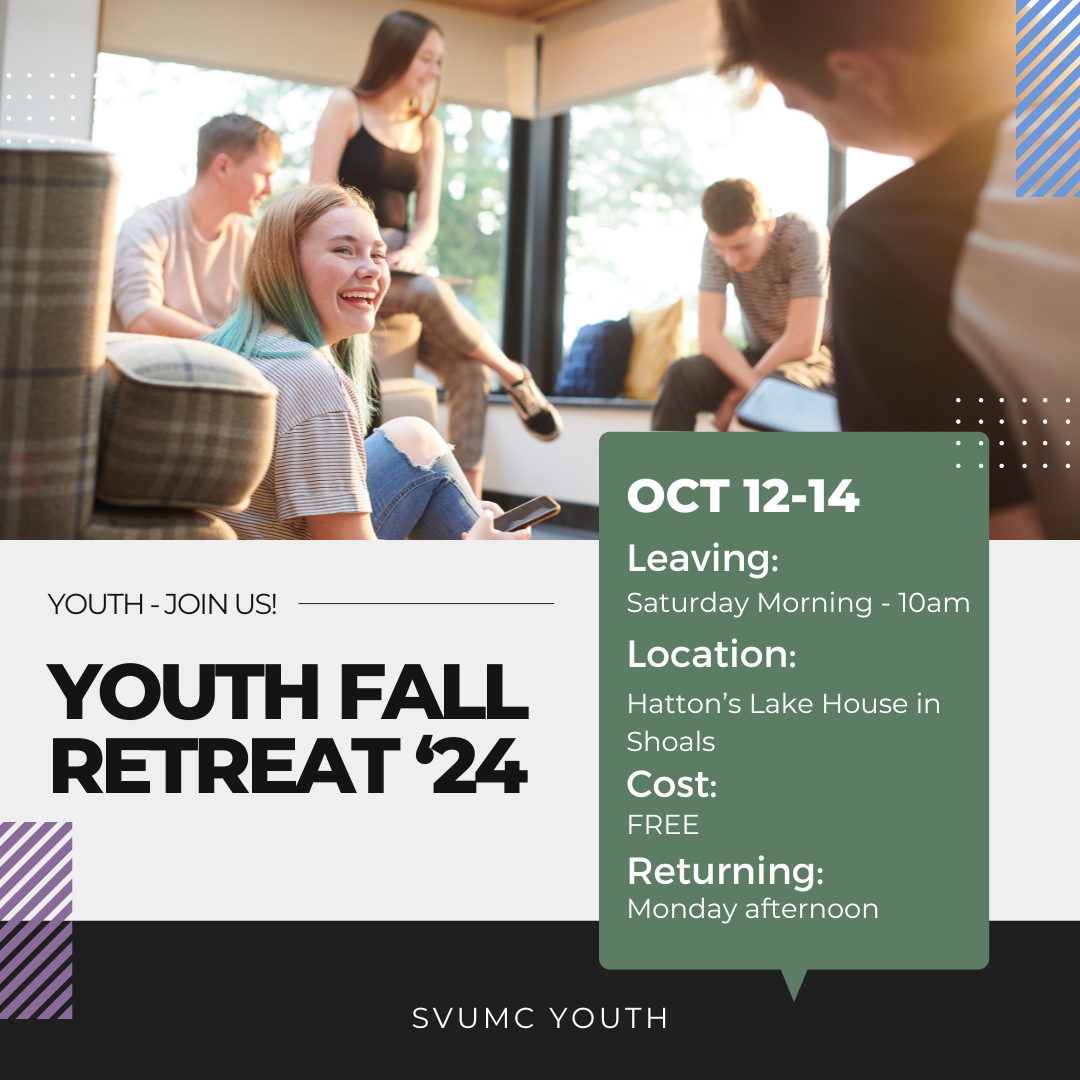 Youth Fall Retreat — Spring Valley United Methodist Church