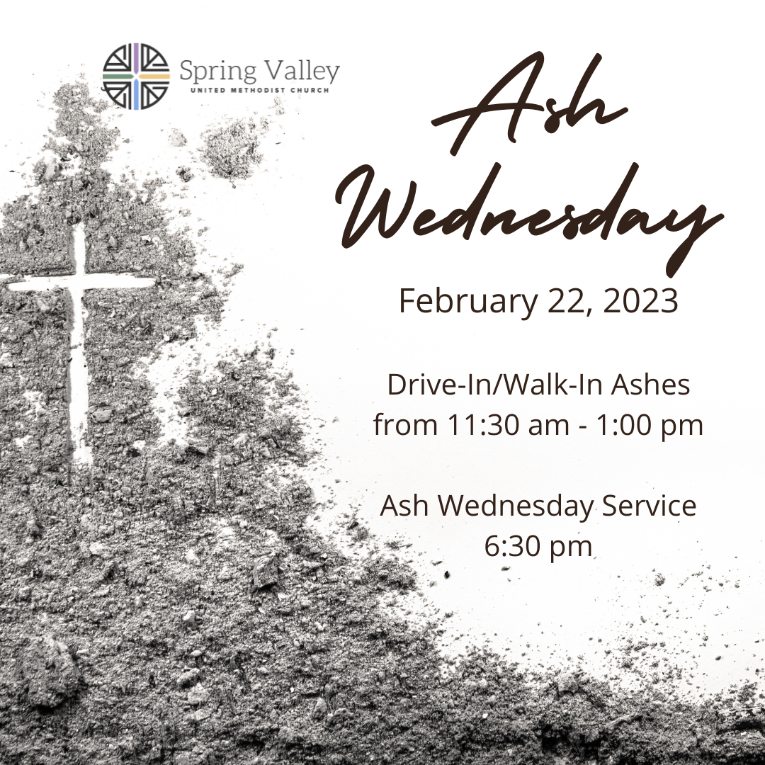 Ash Wednesday — Spring Valley United Methodist Church