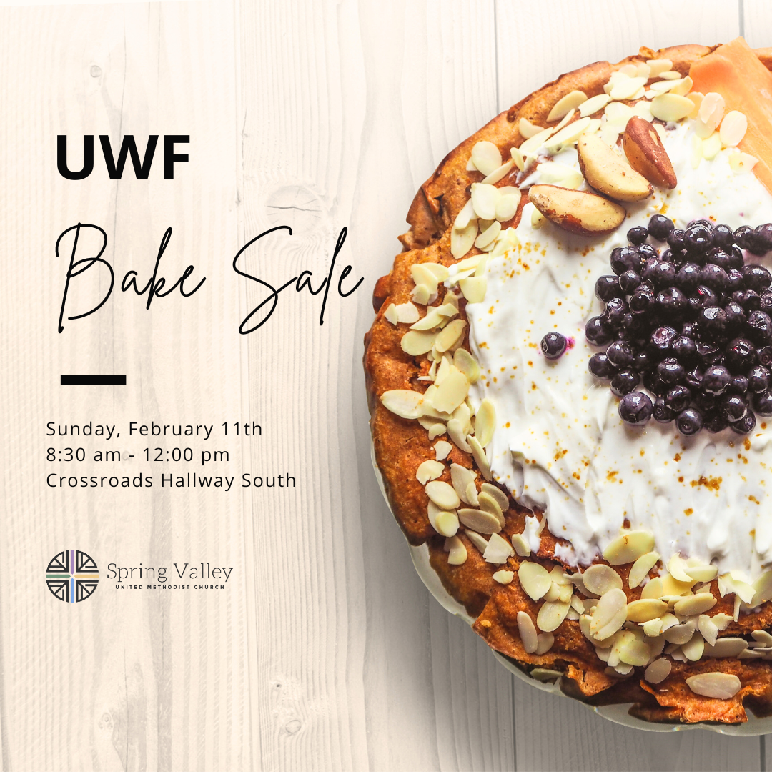 UWF Bake Sale — Spring Valley United Methodist Church