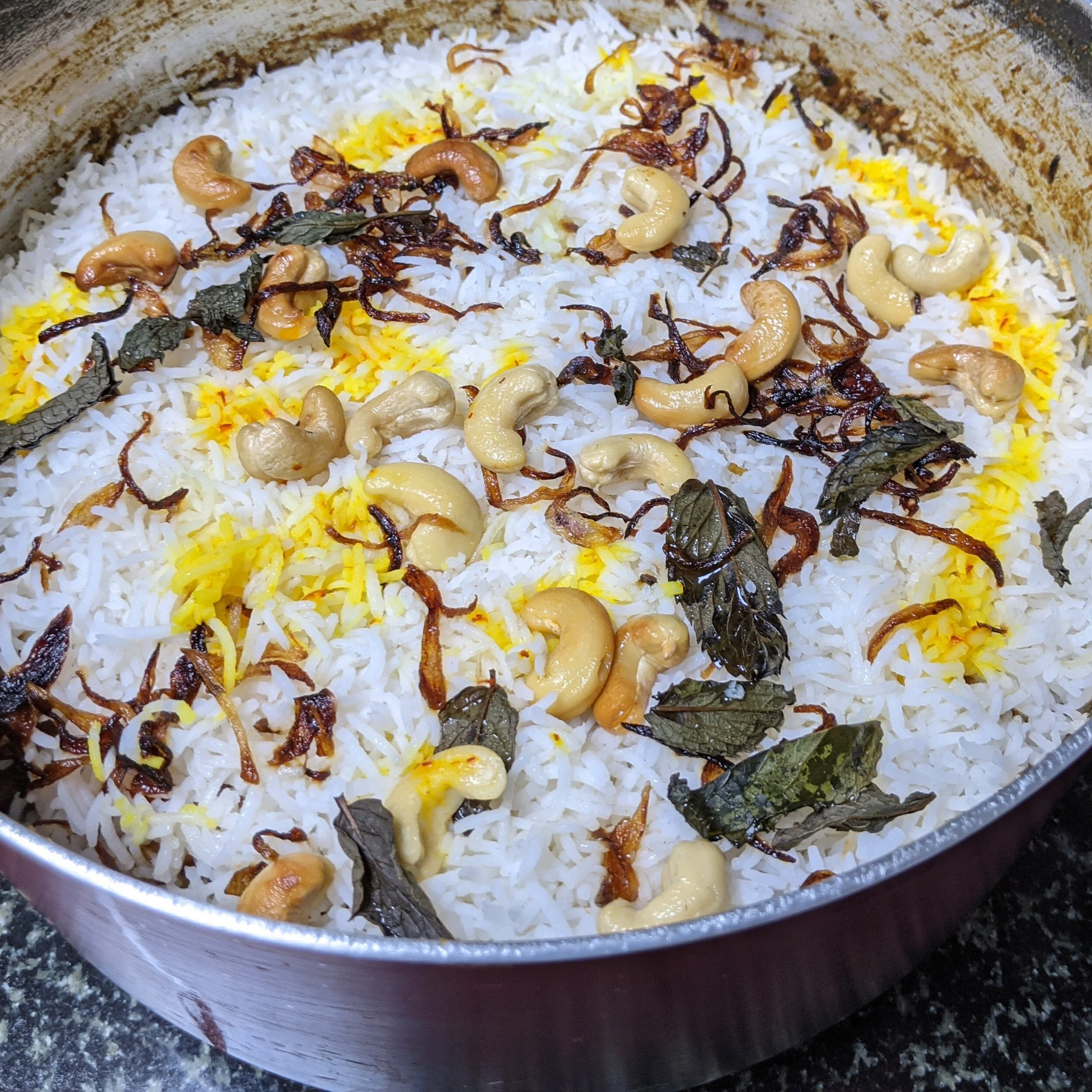 Homemade Soya Chaap Biryani Recipe. — Chhaya's Food